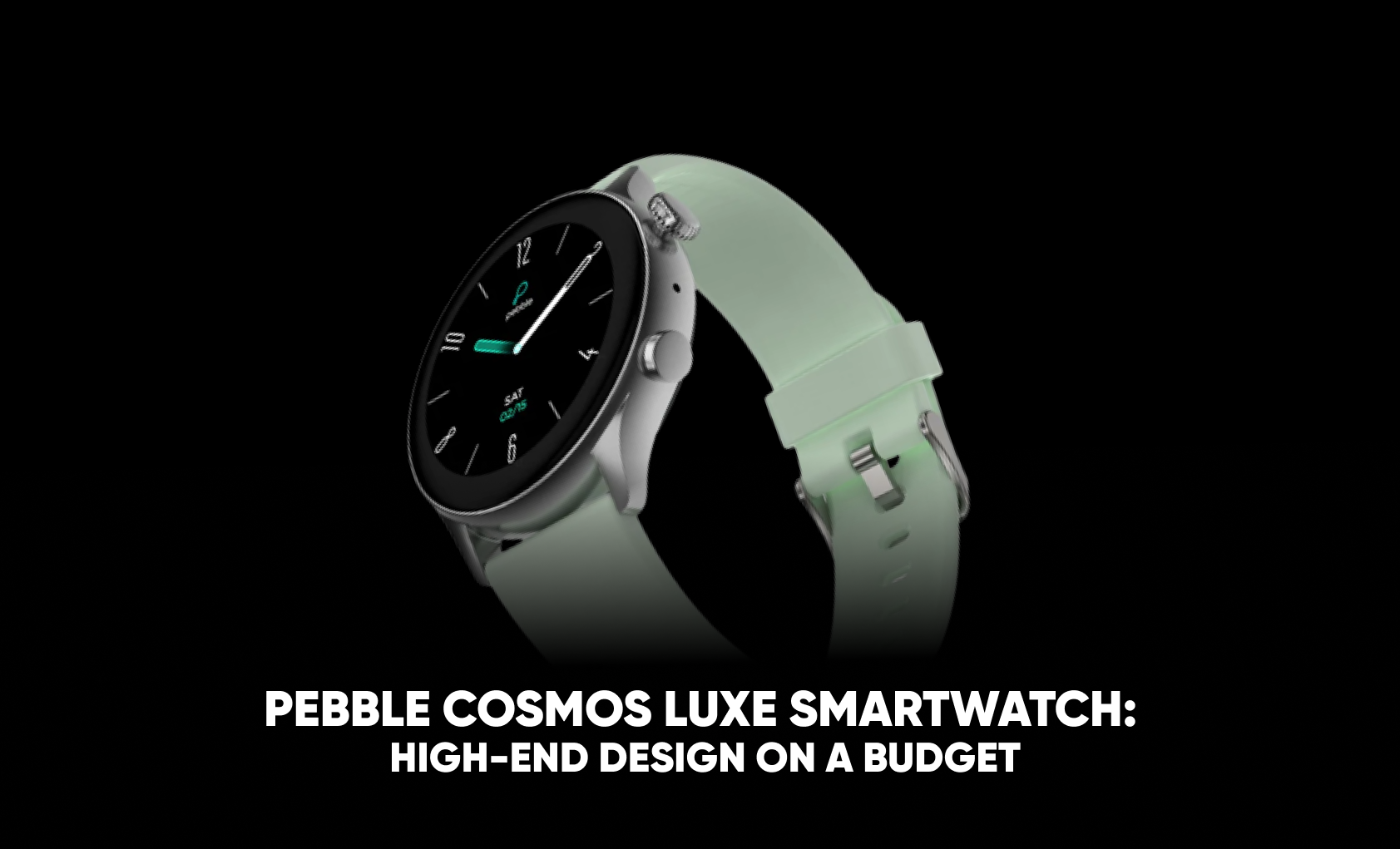 Pebble Cosmos Luxe Smartwatch: High-End Design on a Budget - GoWarranty ...