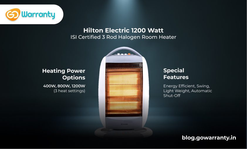 Stay Warm This Winter: Dive Deep into the Hilton Electric 1200 Watt ISI ...