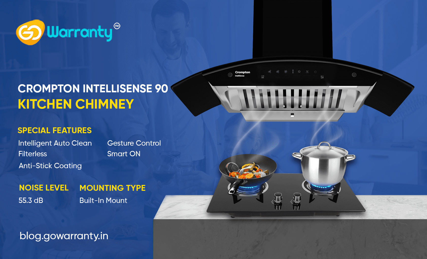 Breathe Fresh, Cook Smart: The Future of Kitchen Chimneys with Crompton ...